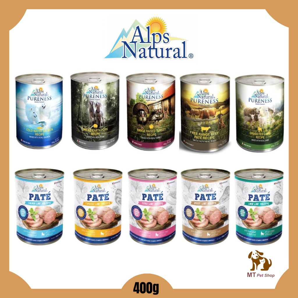 Alps Natural Pureness Dog Canned Food - 400g | Shopee Malaysia