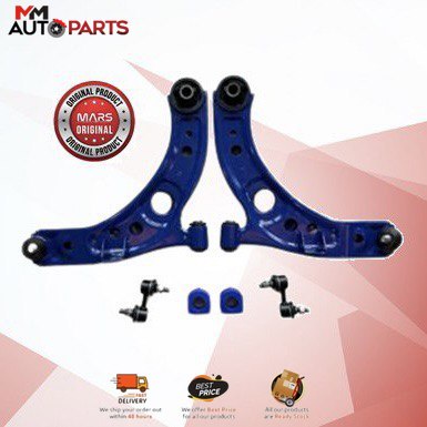 🚨 MARS 🚨 HEAVY DUTY LOWER ARM SET WITH STABILIZER LINK & STABILIZER BAR ...