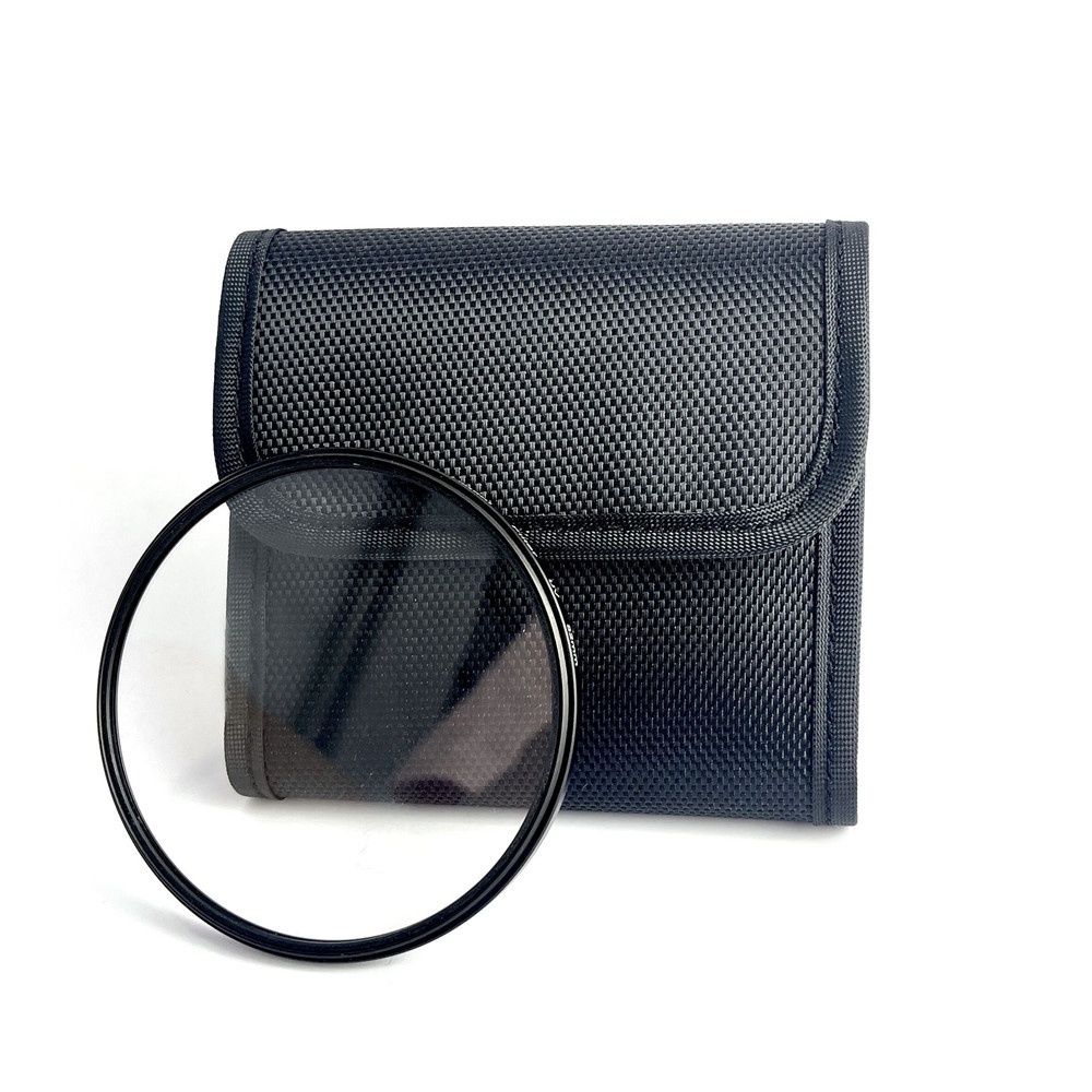 4-Pocket Camera Lens Filter Carry Case Bag Pouch for 25mm-82mm Filter ...