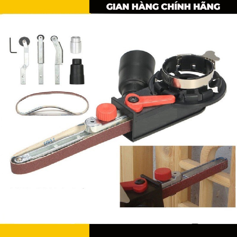 Angle grinder conversion kit into handheld mini belt sander | Shopee ...