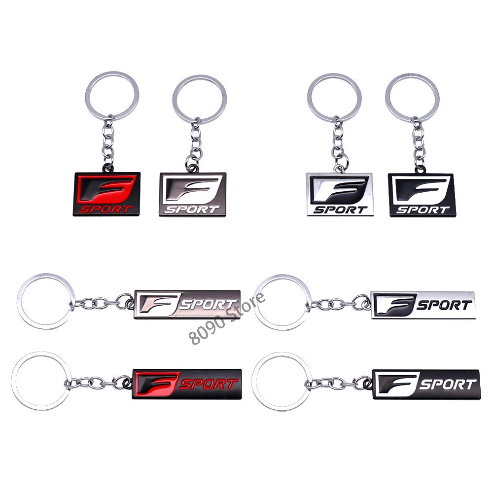 1PC F SPORT Logo Car Key Chain Holder Metal Keyring Pendant for Lexus ...