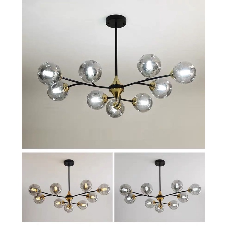 Luxury European Nordic Chandelier Ceiling Light Dining Pendant Hanging ...