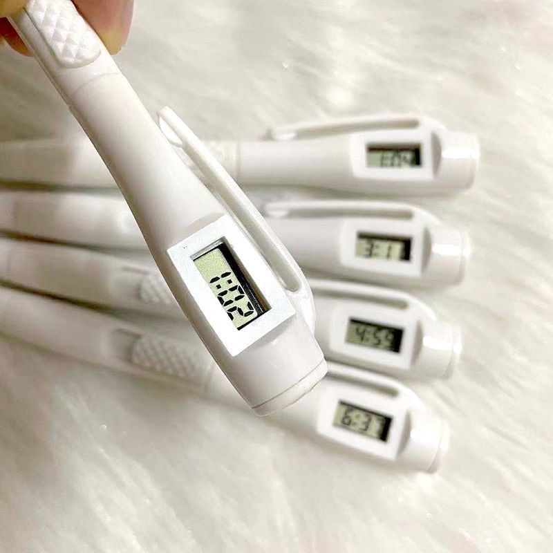 Digital Watch Ballpoint Pen Electronic Clock Exam Pen Student Office ...