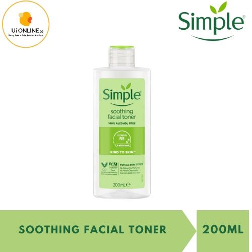 SIMPLE SOOTHING FACIAL TONER 200ML | Shopee Malaysia