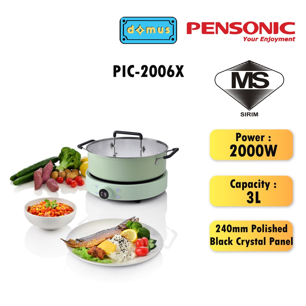 Pensonic Induction Cooker (3.0L)(Green) PIC-2006X | Shopee Malaysia