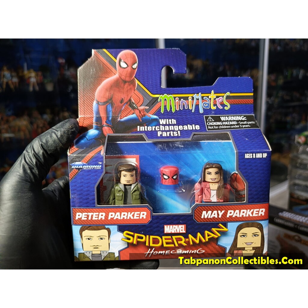 Minimates Marvel Wave 73 Spider-Man Homecoming Peter Parker and May 2 ...
