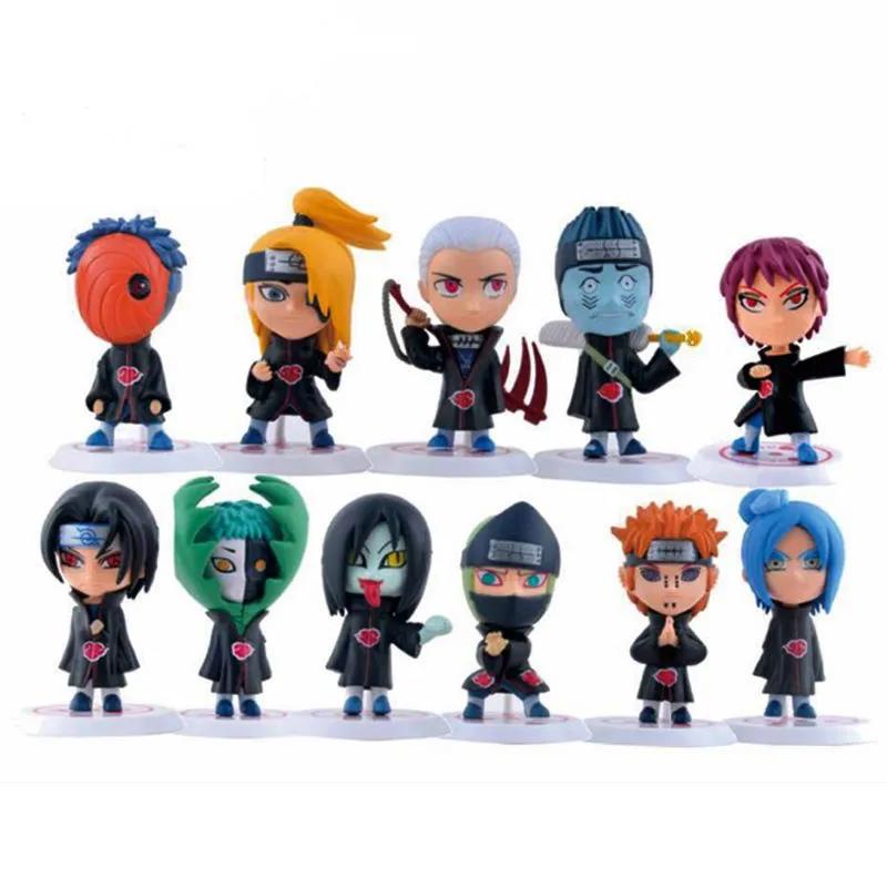 Anime Dolls Akatsuki Figure Doll Naruto Toys Children's Uchiha Itachi ...