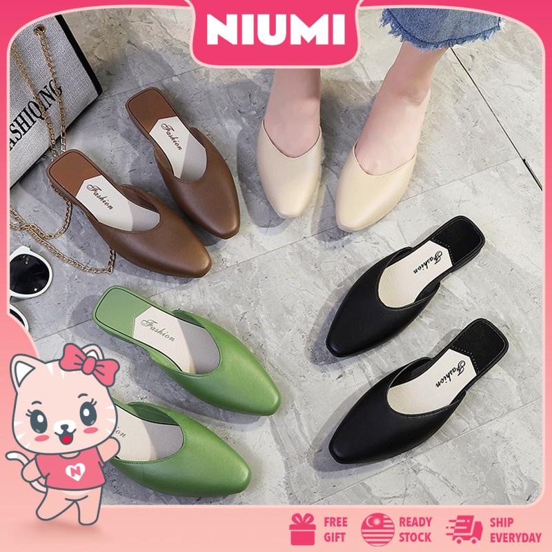 Ready Stock NIUMI NS111 Cushape Highheel Women’s Kasut Wanita Sandal Shoe Shoes Travel High Heel ...