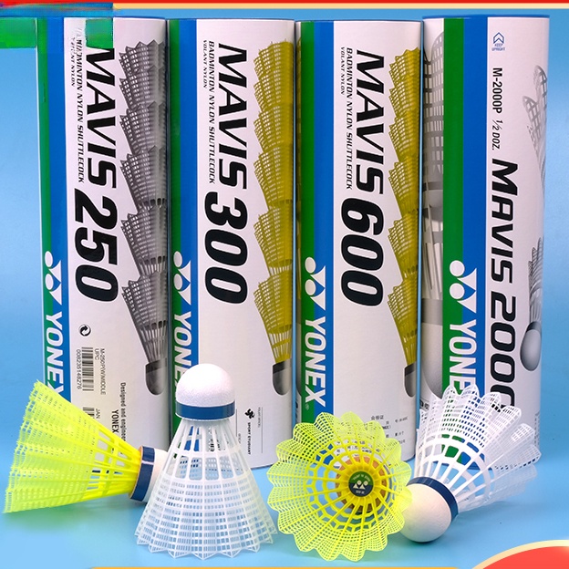 YONEX Plastic Training Shuttlecock Balls Nylon Badminton Balls Durable Plastic Badminton Balls ...