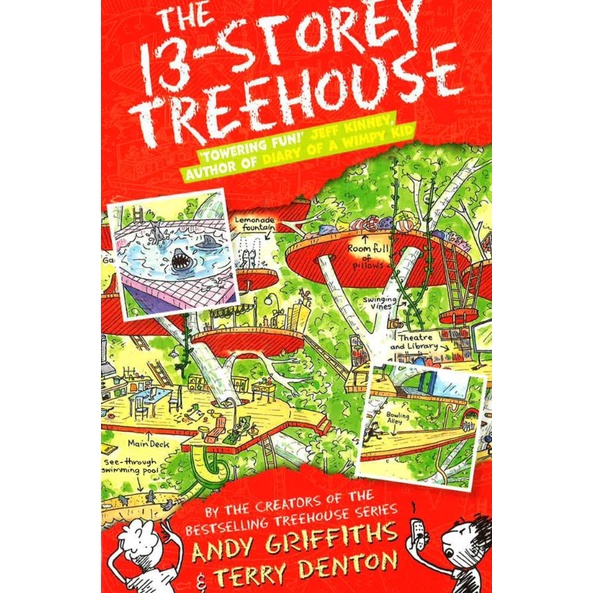 [BnB] The 13-Storey Treehouse by Andy Griffiths, Terry Denton (Used ...