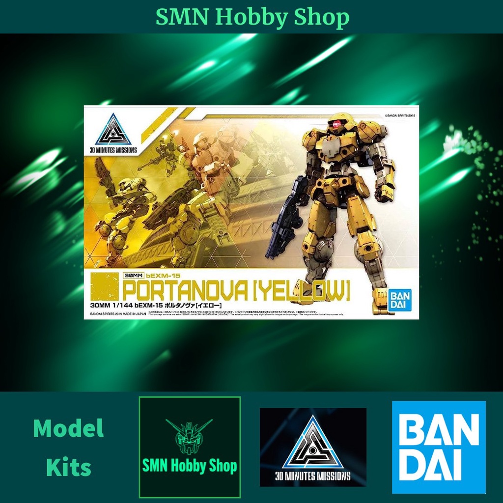 30MM 1/144 Portanova Yellow 010 Toys Plastic Model Kit [30MM 30 Minute ...