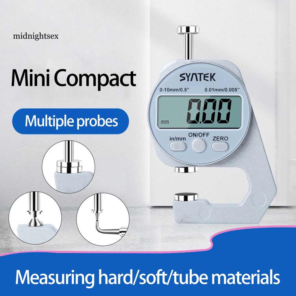 Digital Thickness Gauge High Precision Unit Conversion Pressing ...