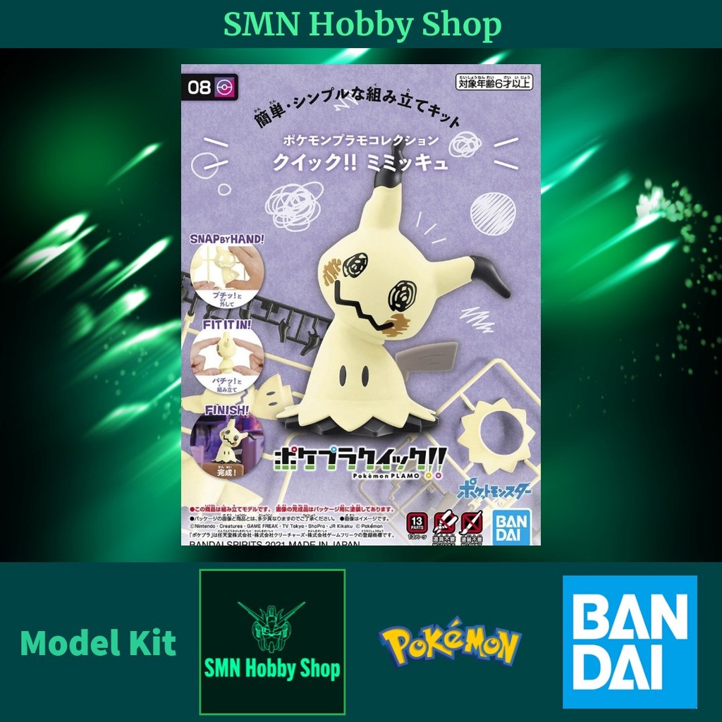 PLAMO Collection Quick Poke-Pla Mimikyu 008 Toys Plastic Model Kit ...
