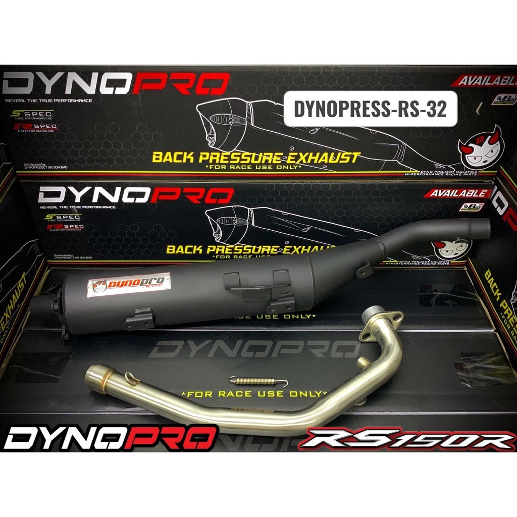 DYNOPRO EXHAUST BACK PRESSURE RS150 RSX150 Y15ZR 32MM 100% original ...