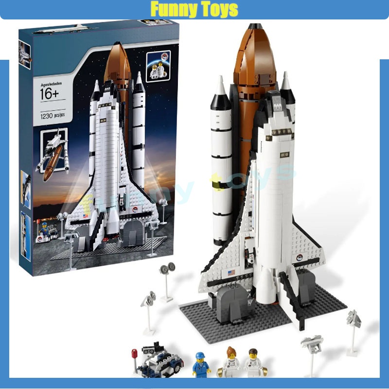 Creative series 10231 Space Shuttle building block assembly ornaments ...