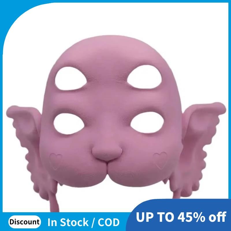3D Printed Crying Baby Mask Latex DIY Melanies Martinezs Mask Pink MASK ...