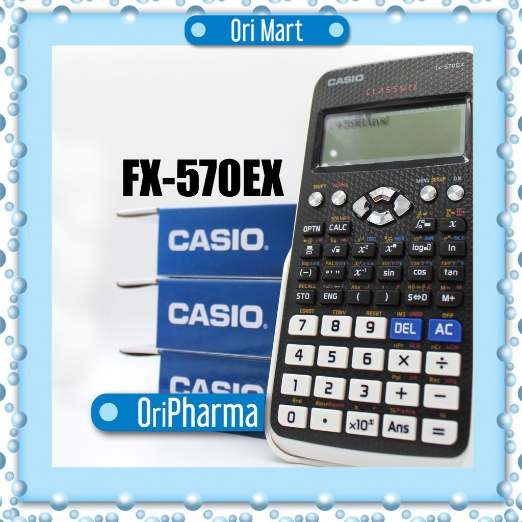 CASIO FX-570EX Calculator Scientific Calculator Student Kalkulator ...