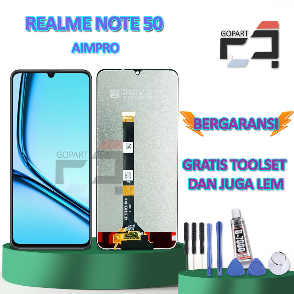 Realme NOTE 50 LCD ORIGINAL TOUCHSCREEN (AIMPRO) FULLSET FREE TOOLSET+LCD GLUE | Shopee Malaysia