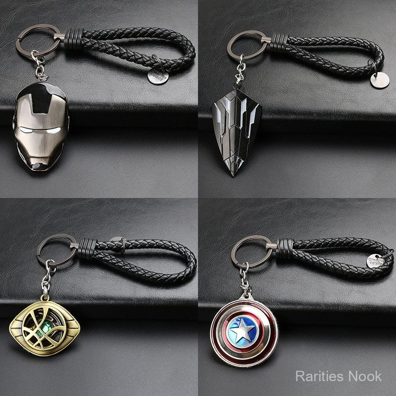 Marvel Merchandise American Team Black Shield Iron Man Mask Tungsten ...