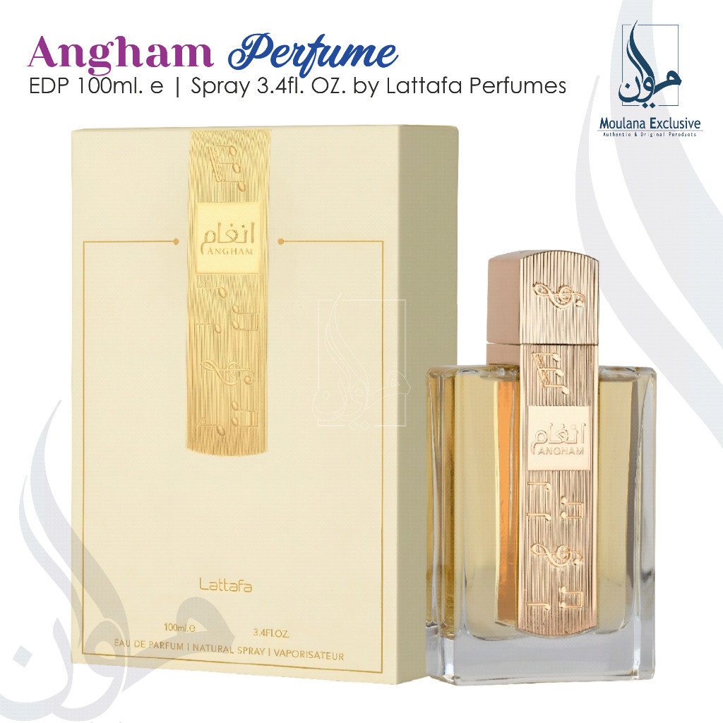 Lattafa Angham 100ml. Eau de Parfum Spray for Unisex, 3.4 Ounce ...