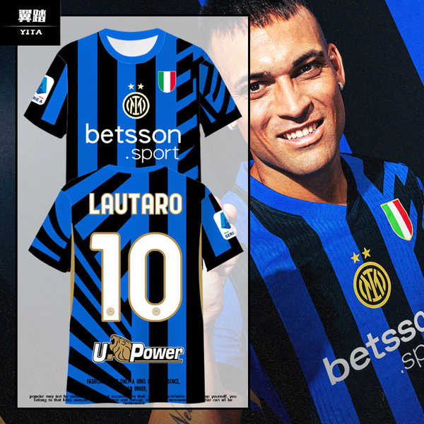 baju jtt jersey jtt 24-25 Pakaian seragam pasukan Inter Milan Laotaro ...