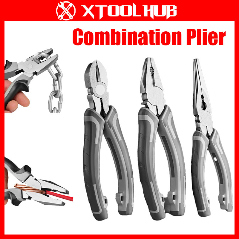 Common Combination Plier Long Nose Plier Diagonal Plier Wire Cutter ...