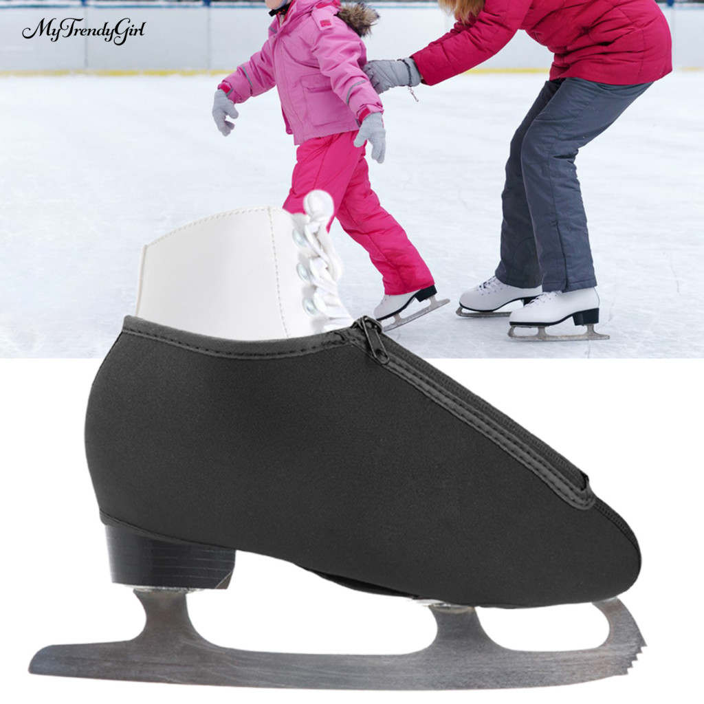 Zipper Roller Skate Shoe Covers Waterproof Roller Skate Boot Wraps ...