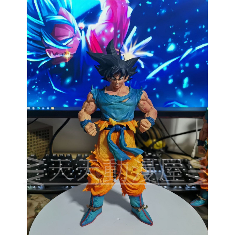 Free Shipping Dragon Ball Model YS Studio Angry Explosion Goku First ...