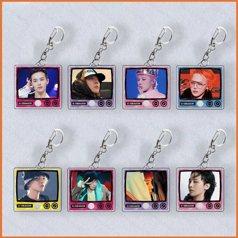 gre9 BIGBANG G-DRAGON POWER Acrylic Keychain Backpack Pendant New Album ...