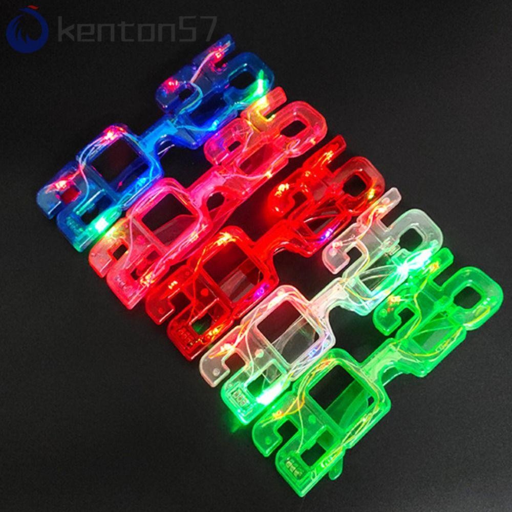 KENTON 2025 Happy New Year Glow Glasses, Number Letter Photographic ...