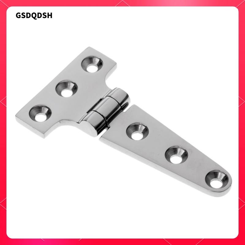 [gsdqdsh] 4" Stainless Steel Triangle Tee Hinge Shed Door Garden Wooden ...