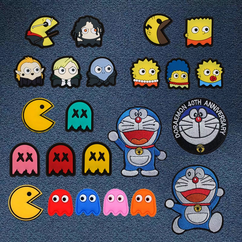 【Customized 】 PVC Simpsons' nostalgic cartoon badge Harry Potter 3D ...