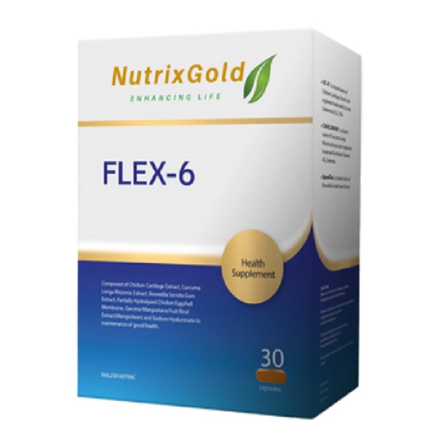 NutrixGold Flex-6 Capsule (30'S) | Shopee Malaysia