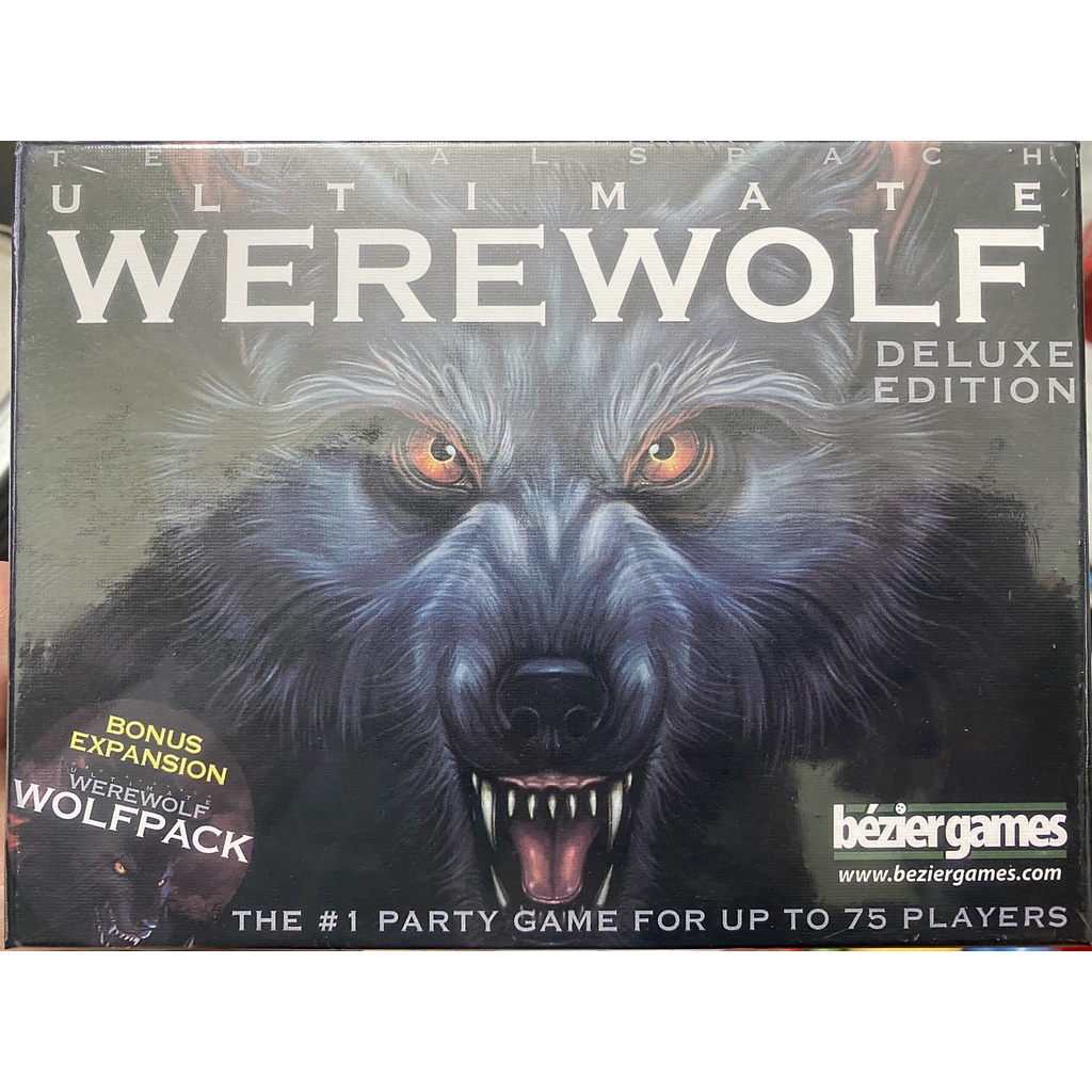 (English Version) Quality Werewolf Ultimate Deluxe edition card game ...