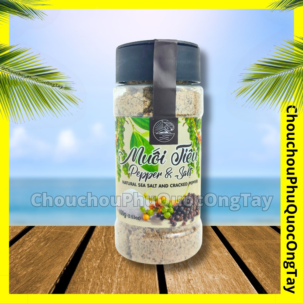 Phu Quoc SIM SON salt and pepper, 100g jar - Phu Quoc specialty ...
