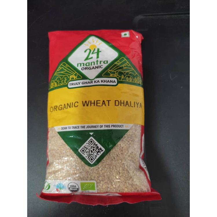 24 mantra organic wheat daliya 500gm | Shopee Malaysia