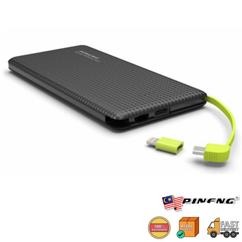 Pineng PN-951 Ultra Slim Design Power Bank (10000mAh) | Shopee Malaysia