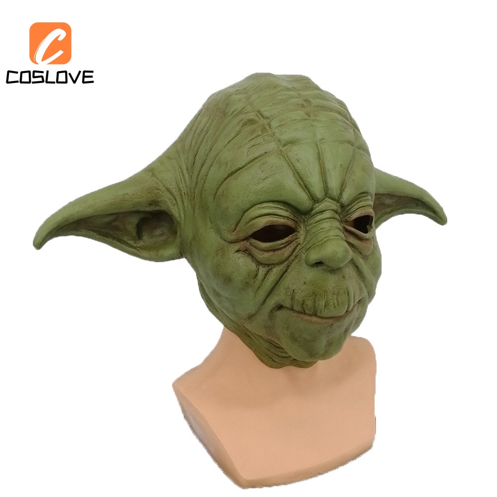 Star Wars Master Yoda Cosplay Pops Mask Suit for Cos Jedi Headgear ...