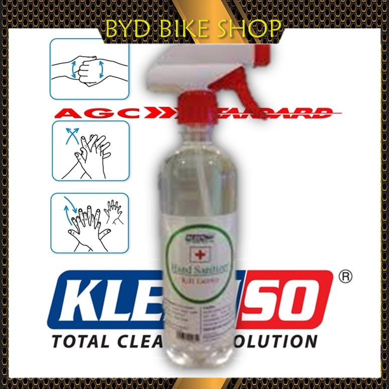 ORIGINAL KLEENSO HAND SANITIZER SPRAY LIQUID 500ML | Shopee Malaysia