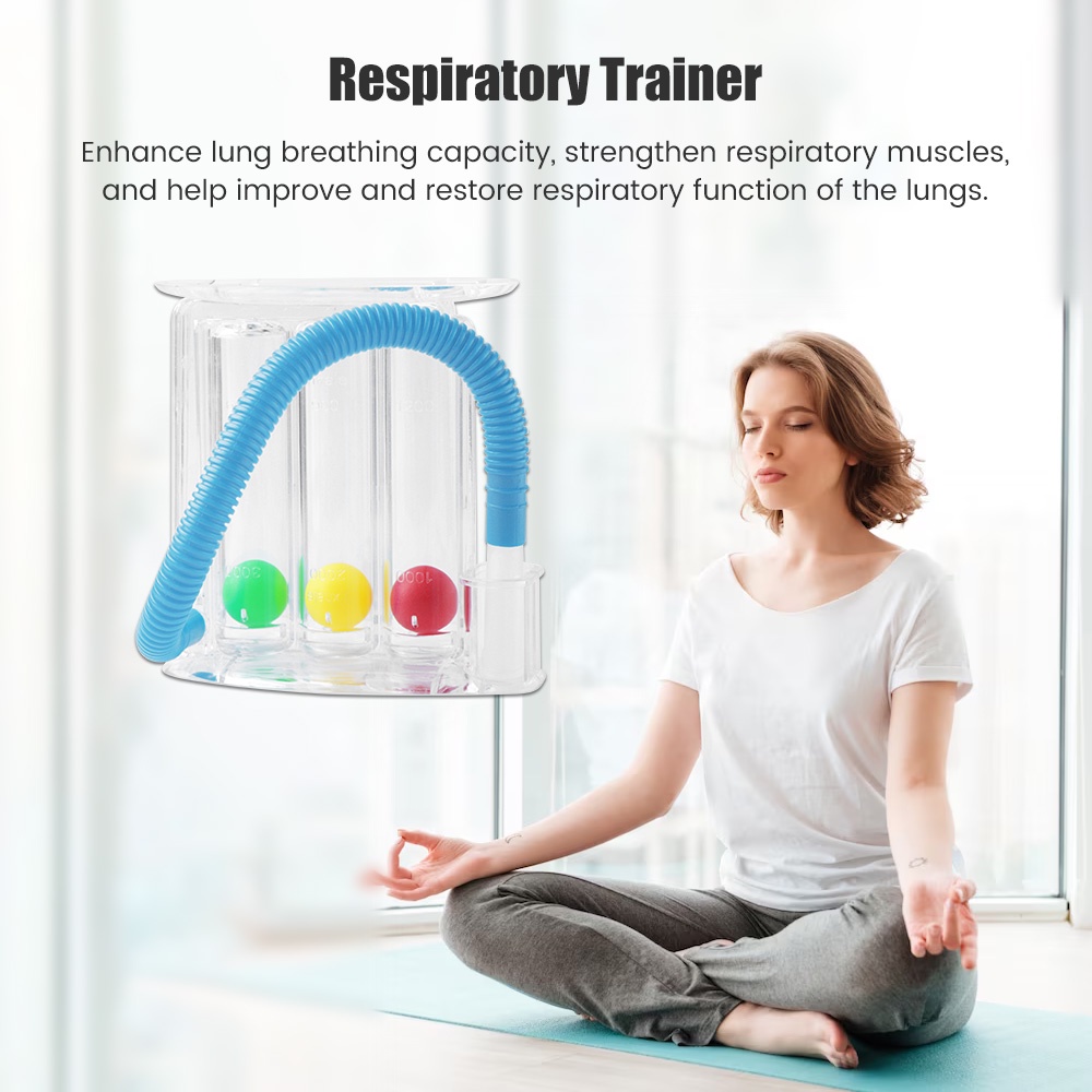 Rehabilitation Breathing Trainer Vital Capacity Exercise Sport Tools ...