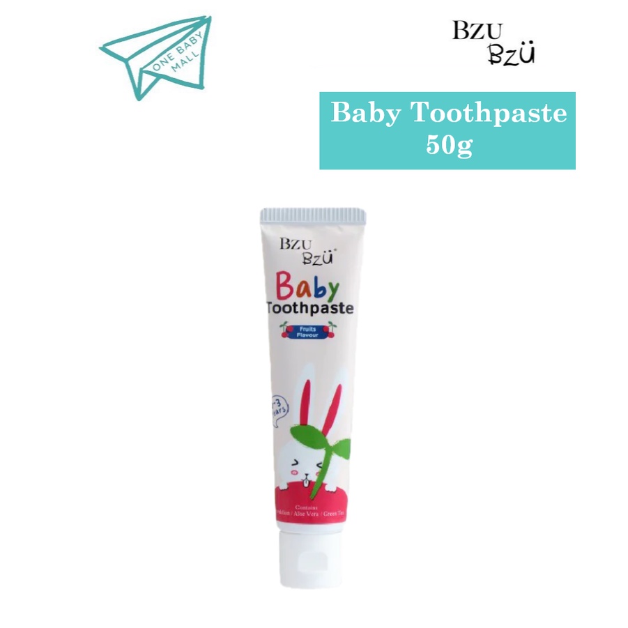 One Baby Mall BZU BZU Baby Toothpaste (50g) | Shopee Malaysia