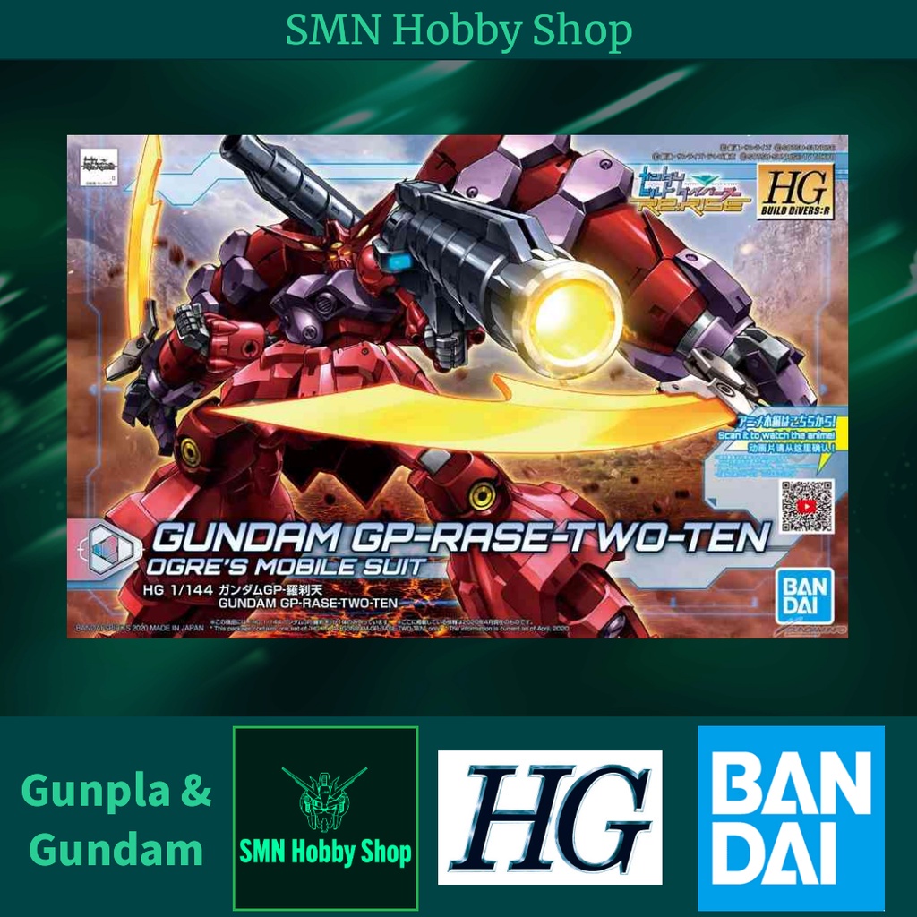HG 1/144 Gundam GP Rase Two Ten Ogre 021 Gunpla Gundam Toys Plastic ...
