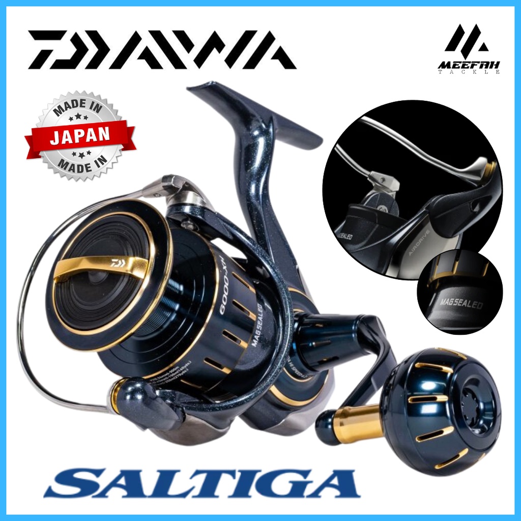 NEW 2023 DAIWA Saltiga 🔥FREE Daiwa Cap + 1 Year Warranty 🔥 - Spinning Jigging Fishing Reel Mesin ...