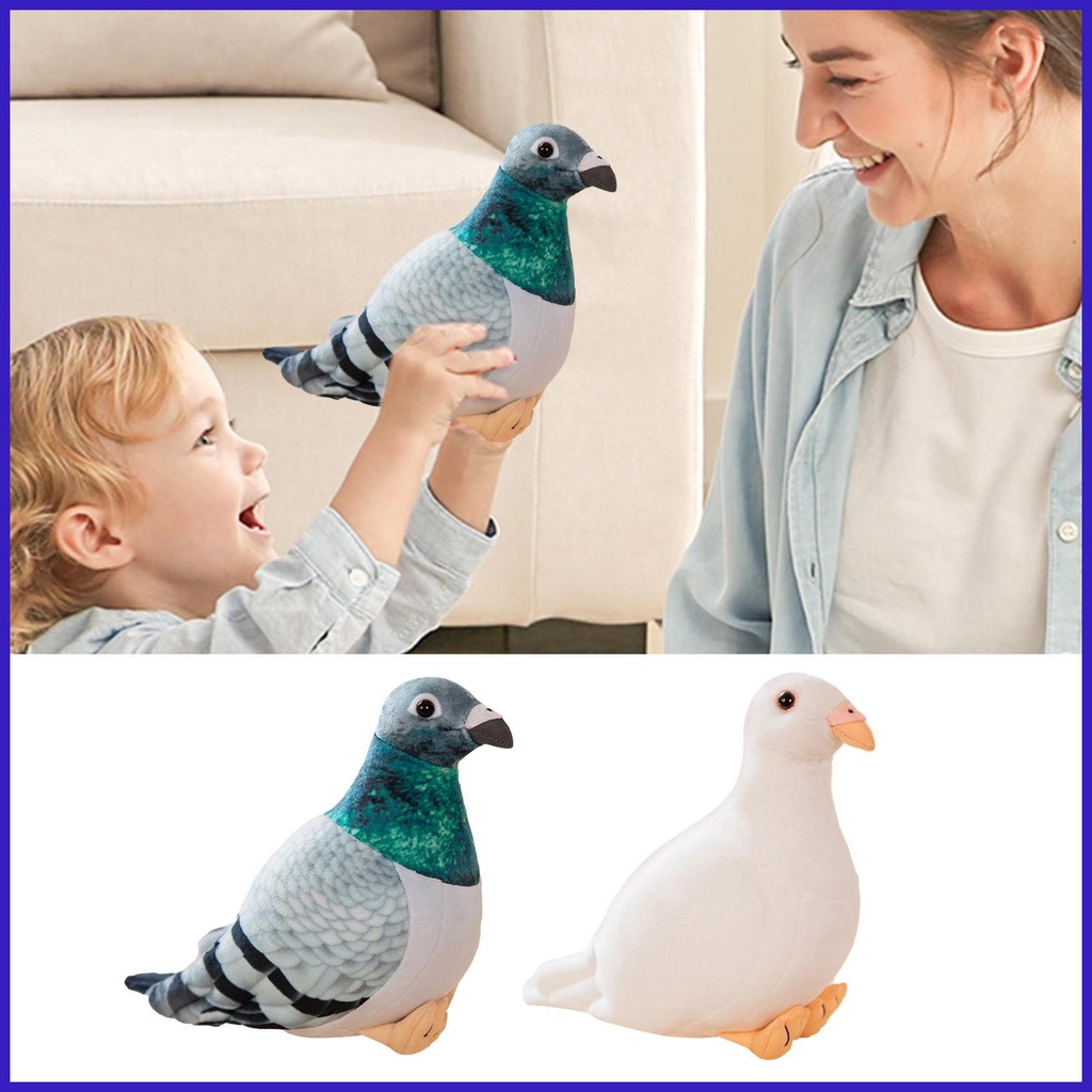 Pigeon Plush Pigeon Soft Stuffed Bird Stuffed Animal Toy 7inch Cute And ...