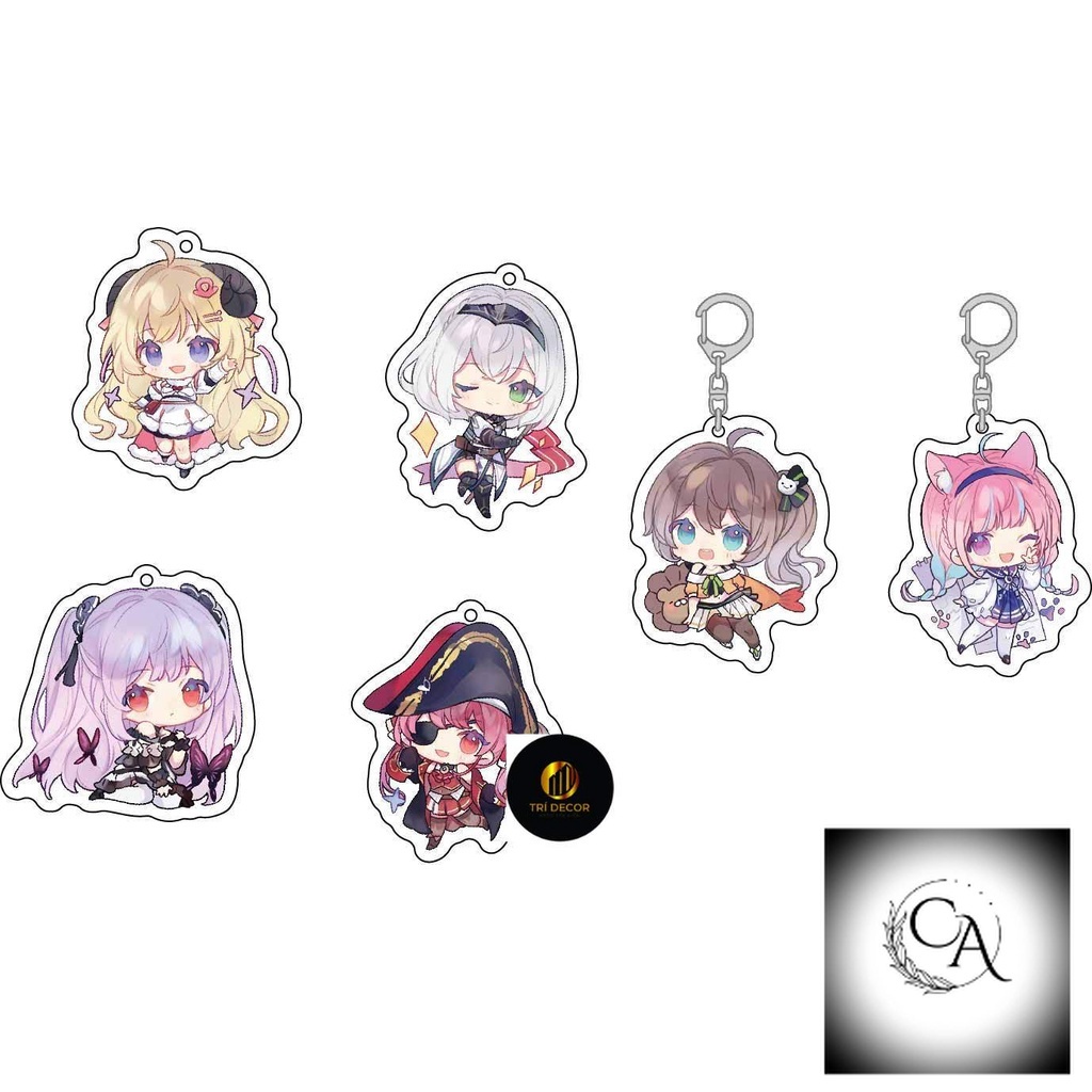 Hololive Shirakami Fubuki, Natsuki Matsuri, Akai Shin, Okami Mio ...