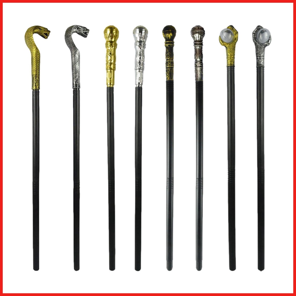 80cm Halloween Costumes Walking Cane Halloween Wand Cane Halloween King ...