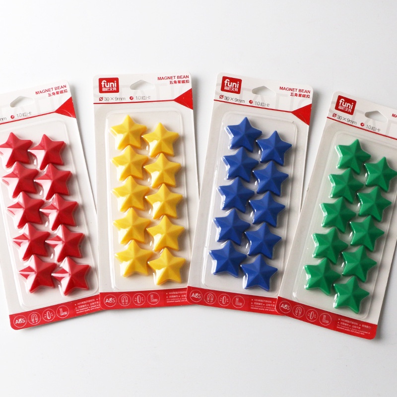 Five-pointed Star Magnet Multi-Size Colorful Little Star Children ...