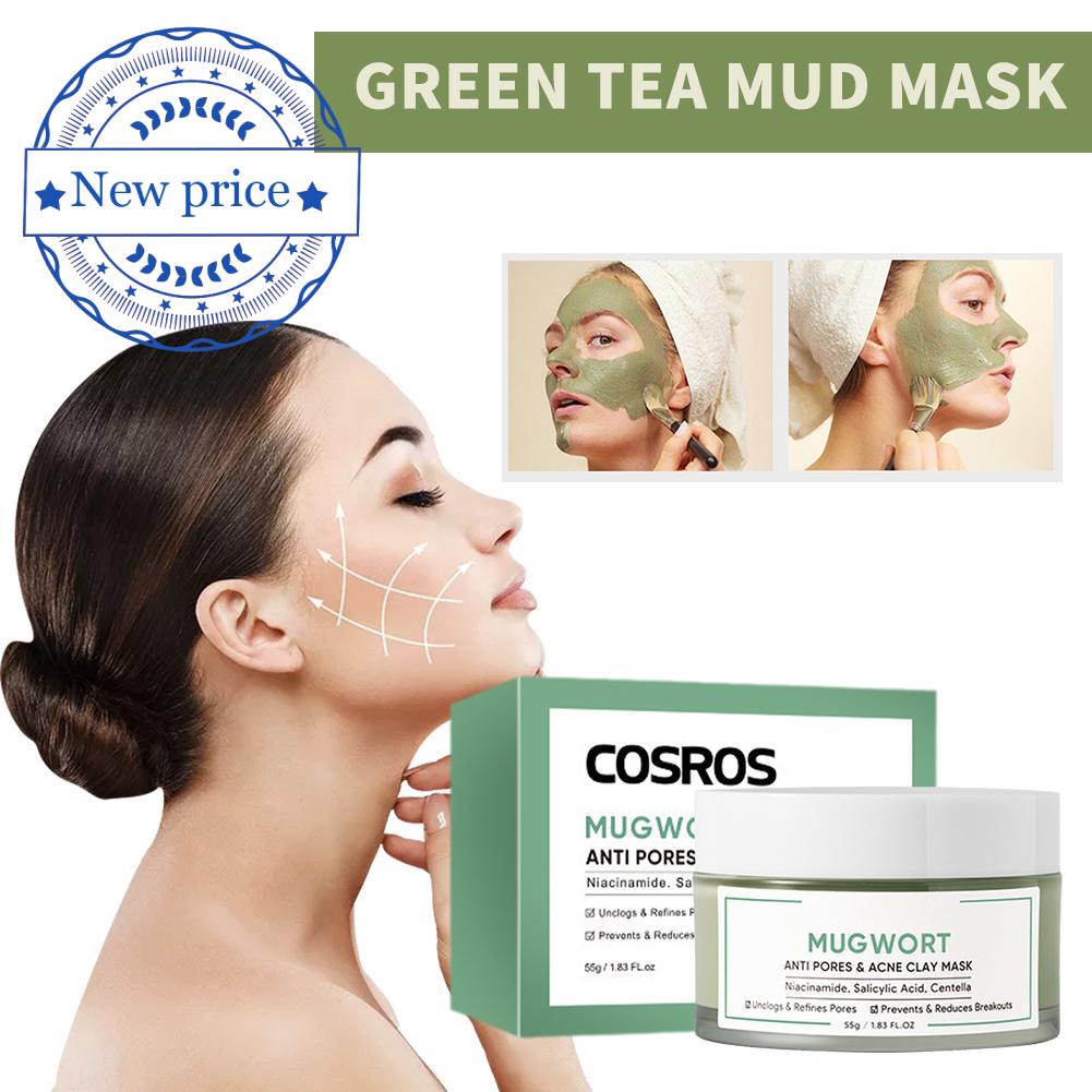 Green Tea Control Oil And Moisturize Cleansing Mask And Mud Acne Film ...