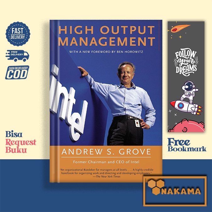 High Output Management by Andrew S. Grove (English Version) | Shopee ...