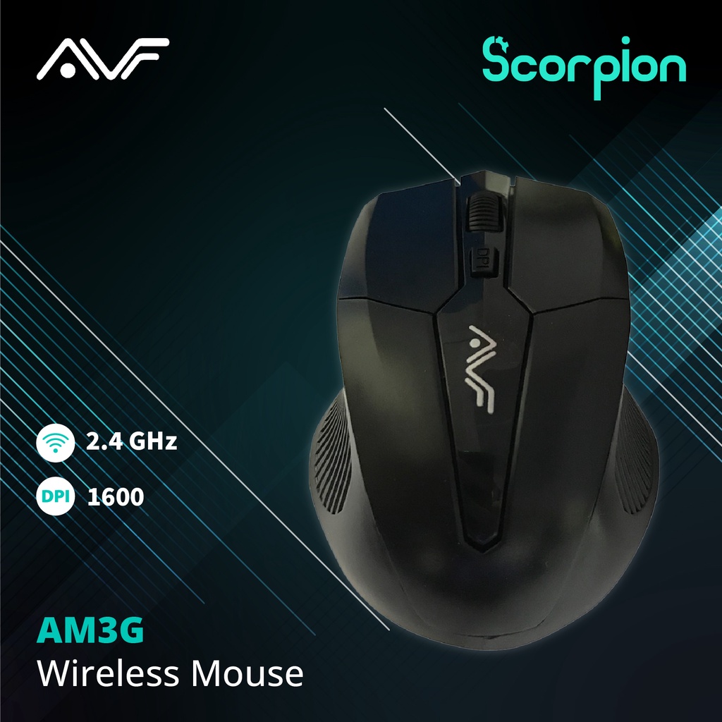 AVF AM3G 2.4G Wireless Optical Mouse | Shopee Malaysia